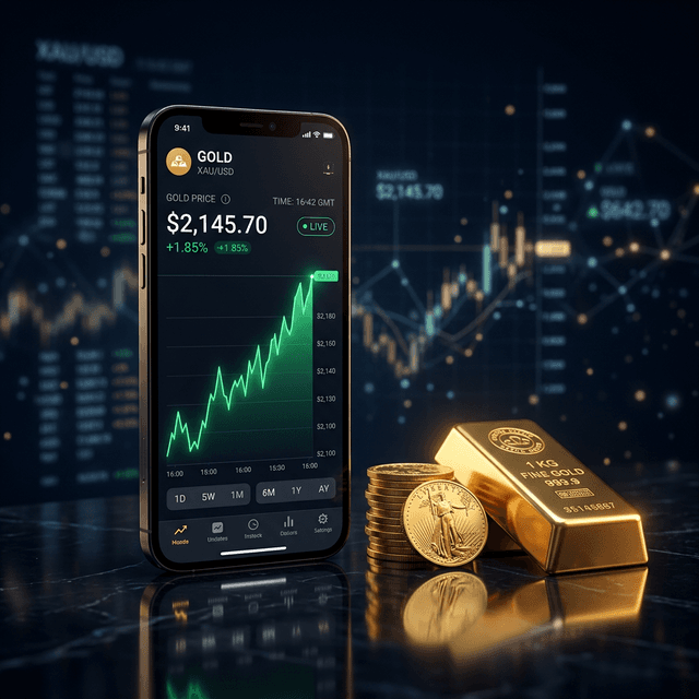 What Is the Best Gold Price Tracker? A 2026 Investor's Guide | DHB Apps